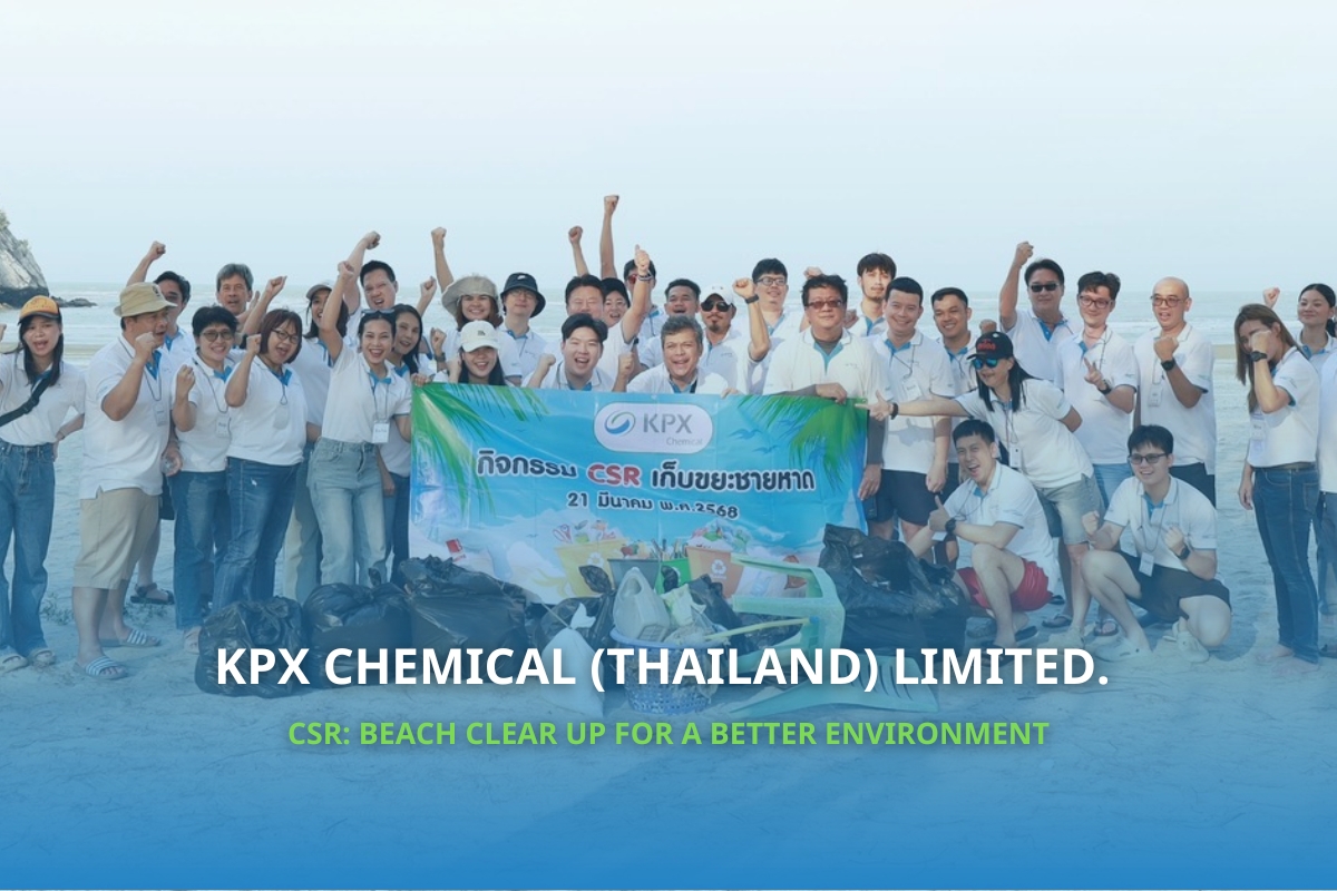 KPX Chemical Beach Cleanup for a Better Environment (CSR)